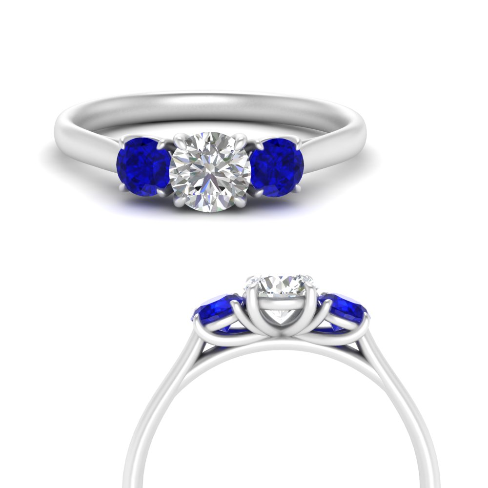 Half carat sapphire store