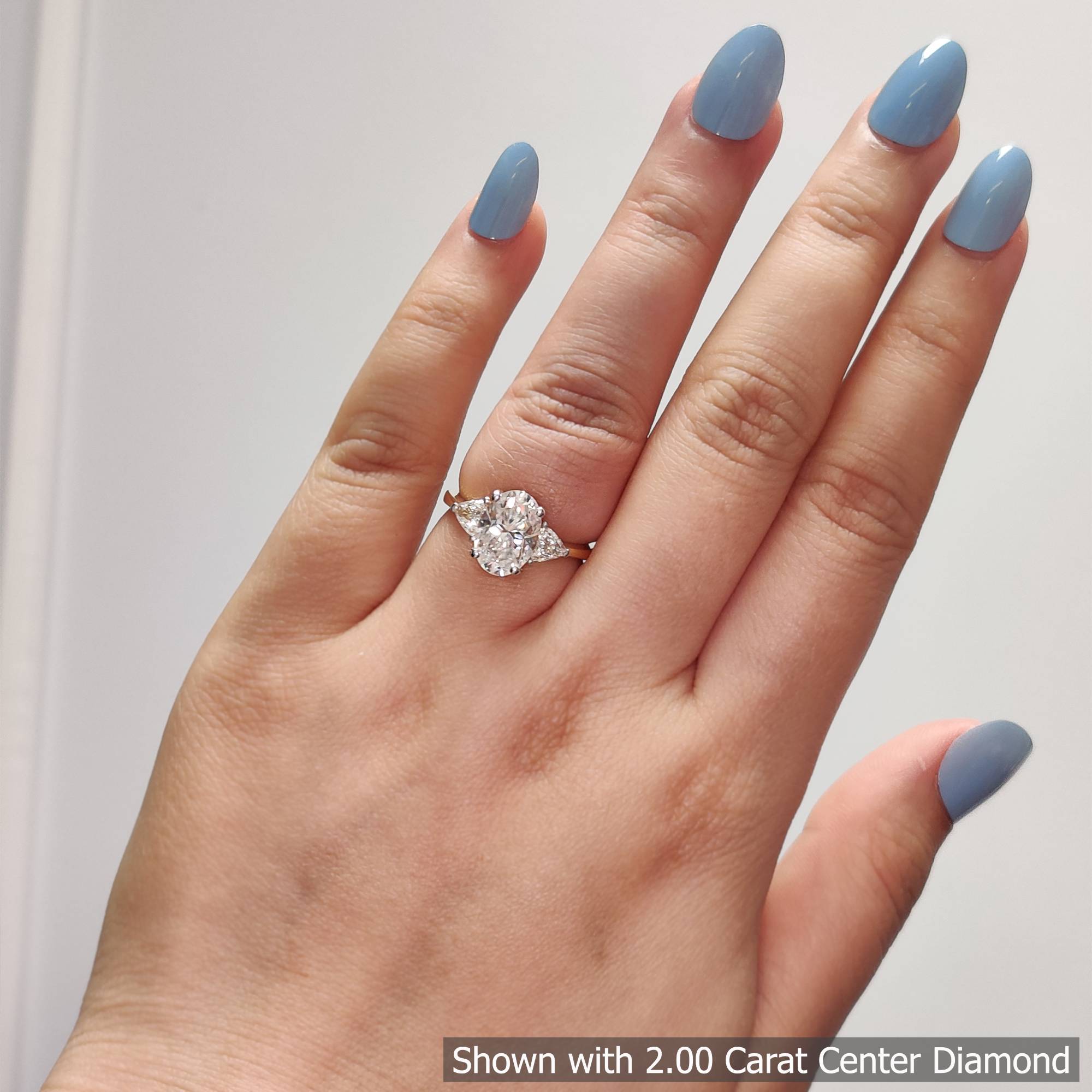2 Carat Oval Engagement Rings
