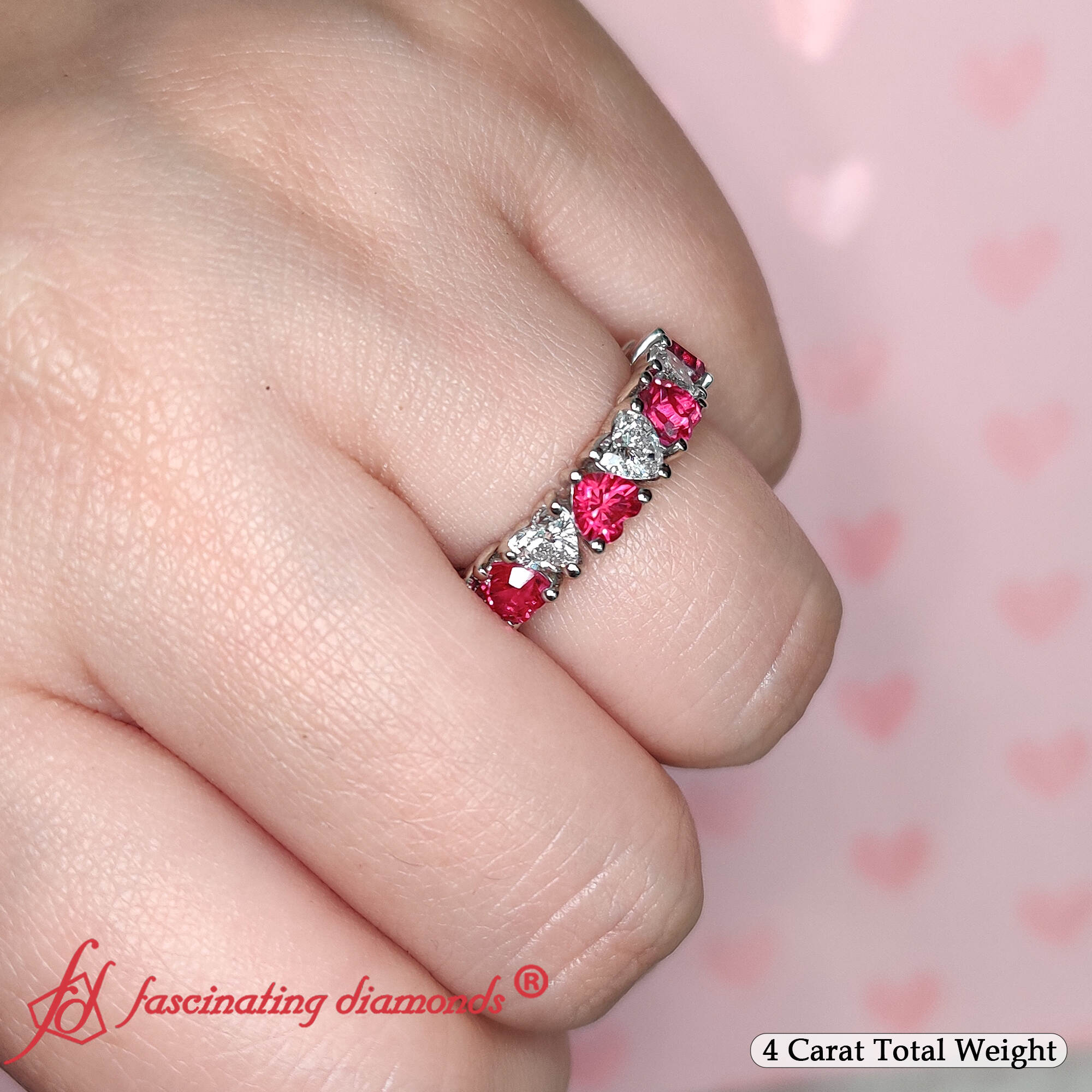 Shop Heart Eternity Promise Ring Online