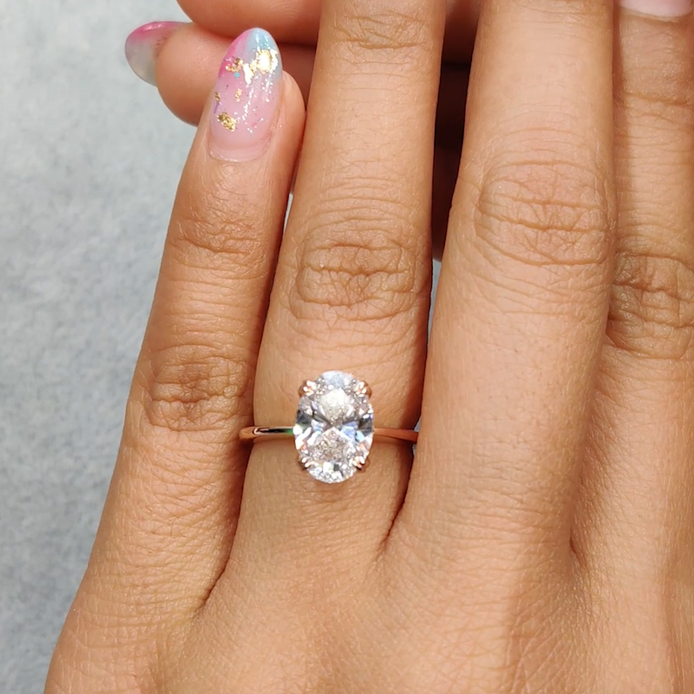 Oval Engagement Oval Engagement